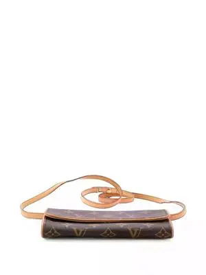 LOUIS VUITTON Twin Handbag Monogram Canvas Pm Crossbody Bag