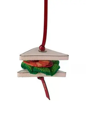 Mulberry Sandwich-design Bag Charm - Neutrals