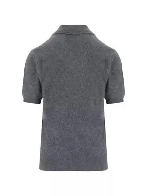 BY MALENE BIRGER Talallia Short-sleeve Cashmere Sweater