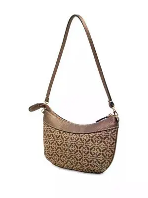 Loewe 2007 Anagram Canvas Shoulder Bag