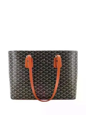 Goyard Okinawa Bag Coated Canvas Gm Satchel - Brown