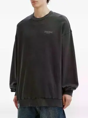 Izzue Embroidered Map-print Sweater