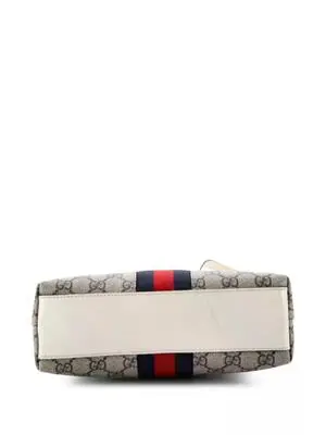 Gucci Ophidia Dome Gg Coated Canvas Small Shoulder Bag