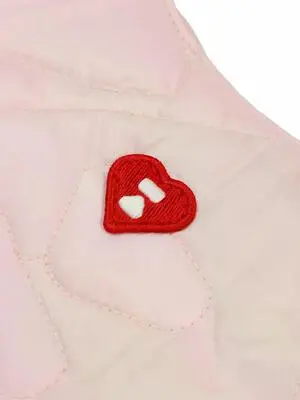 AAPE BY *A BATHING APE Mini Quilted Heart-patch Tote Bag - Pink