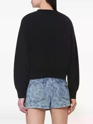 AAPE BY *A BATHING APE Camo Heart-print Sweater