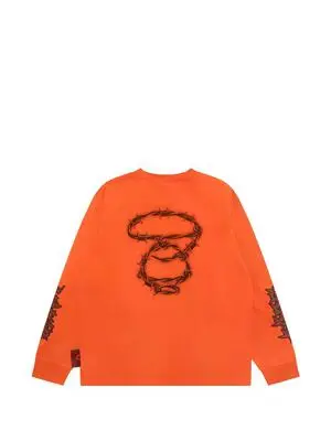 AAPE BY *A BATHING APE Graphic-print Long-sleeve T-shirt