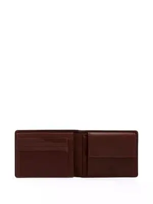 PIQUADRO Logo-plaque Bi-fold Wallet - Brown