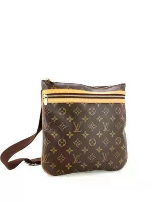 LOUIS VUITTON Bosphore Pochette Monogram Canvas Crossbody Bag