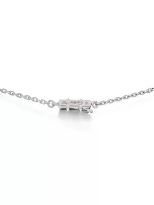 Cartier C Heart De Pendant 18k White Gold Necklace - Silver