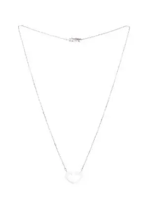 Cartier C Heart De Pendant 18k White Gold Necklace