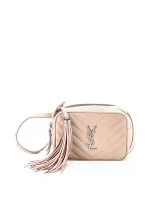 Saint Laurent Lou Matelasse Chevron Leather Belt Bag