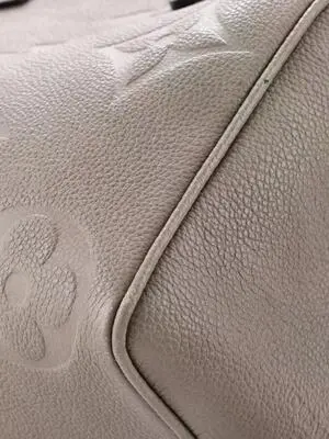 LOUIS VUITTON Speedy Bandouliere Bag Monogram Empreinte Giant 25 Satchel - Neutrals