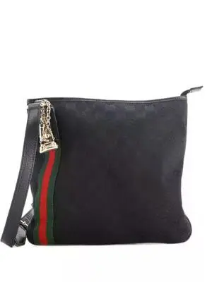 Gucci Jolicoeur Messenger Bag Gg Canvas Crossbody Bag