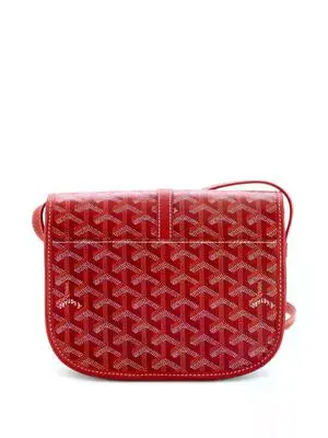 Goyard Belvedere Ii Messenger Bag Coated Canvas Pm Crossbody Bag - Red