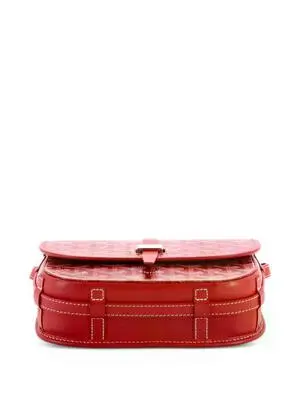 Goyard Belvedere Ii Messenger Bag Coated Canvas Pm Crossbody Bag - Red