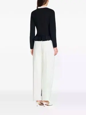 Sandro Victorian Collar Cardigan