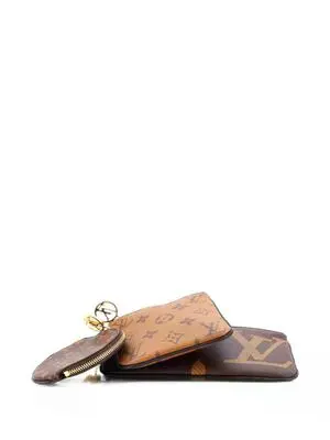 LOUIS VUITTON Trio Pouch Set Reverse Monogram Giant Clutch Bag