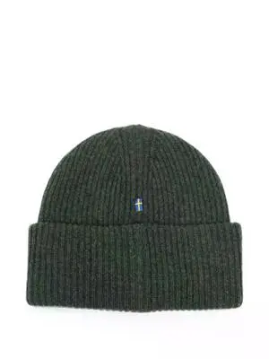Fjallraven 1960 Logo-patch Beanie Hat - Green