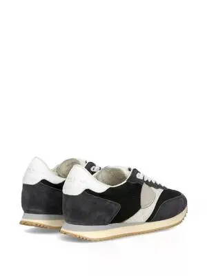 Philippe Model Blville Panelled Low Trainers - Black