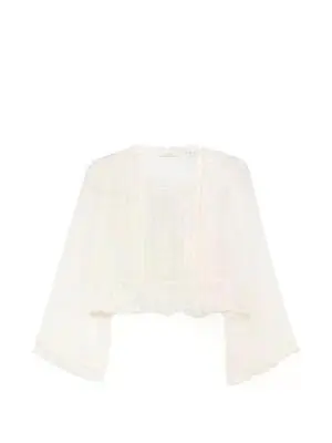 DÔEN Elodine Lace-trim Blouse