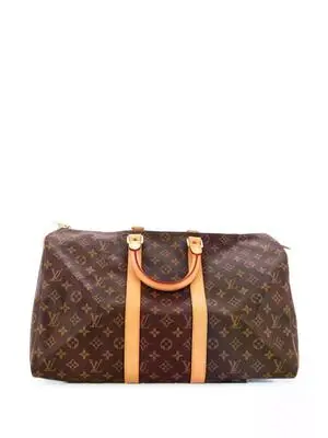 LOUIS VUITTON Keepall Bag Monogram Canvas 45 Satchel