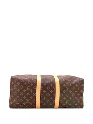 LOUIS VUITTON Keepall Bag Monogram Canvas 45 Satchel