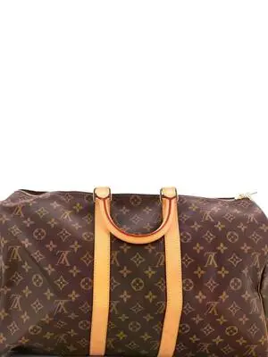 LOUIS VUITTON Keepall Bag Monogram Canvas 45 Satchel