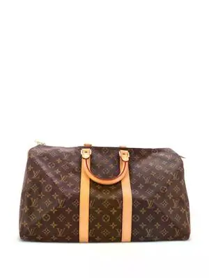 LOUIS VUITTON Keepall Bag Monogram Canvas 45 Satchel
