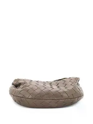 Bottega Veneta Bv Jodie Intrecciato Nappa Mini Hobo Bag - Green