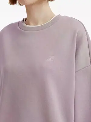B+AB Logo-embroidered Layered-effect Sweater - Purple