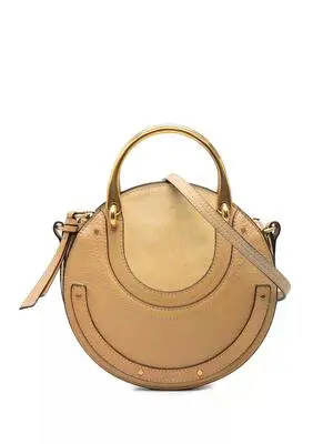 CHLOÉ 2018 Small Calfskin And Suede Pixie Satchel