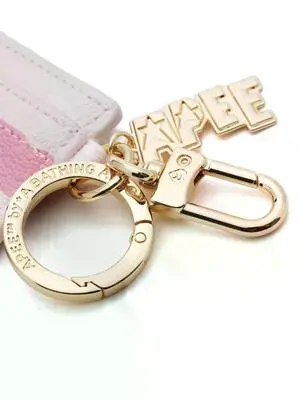 AAPE BY *A BATHING APE Logo-charm Cardholder