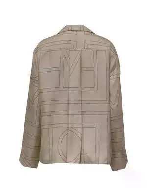 TOTEME Embroidered-detail Shirt - Neutrals