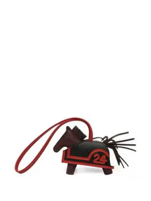 Hermès 2025 Milo Lambskin Rodeo Robeo 24 Bag Charm Pm Key Chain