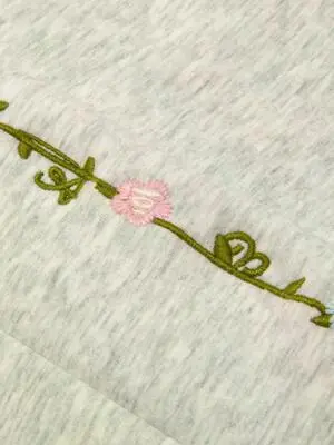 AAPE BY *A BATHING APE Moonface Floral-embroidered Track Pants