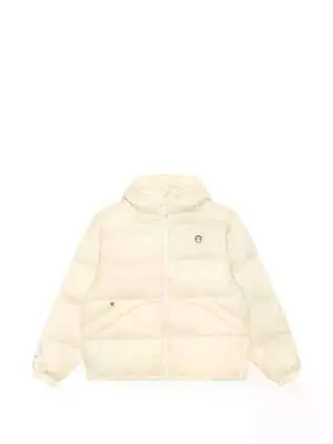 AAPE BY *A BATHING APE Padded Hooded Jacket - Neutrals