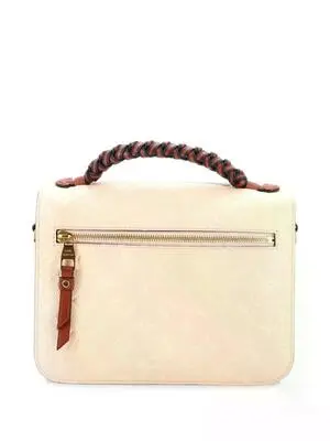 LOUIS VUITTON Braided Handle Pochette Metis Monogram Empreinte Leather Crossbody Bag