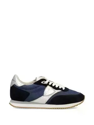 Philippe Model Blville Metallic Sneakers - Blue