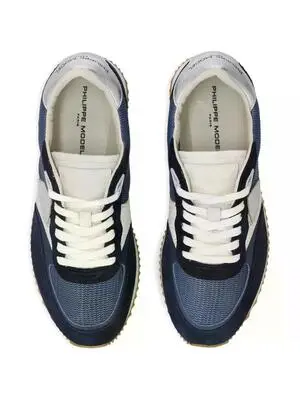Philippe Model Blville Metallic Sneakers - Blue