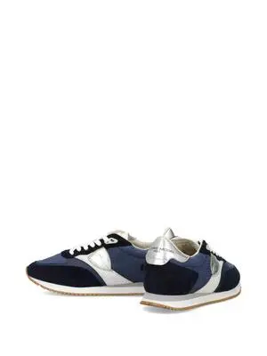 Philippe Model Blville Metallic Sneakers - Blue