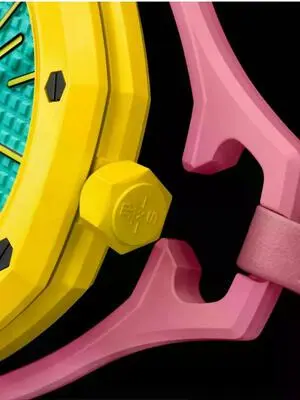 SWATCH Otg Roz Royal Pop Bioceramic 41mm Watch - Blue