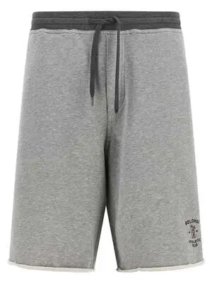 Brunello Cucinelli Solomei Athletic Club' Bermuda Shorts - Gray