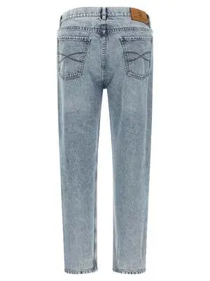 Brunello Cucinelli Five-pocket Jeans - Blue