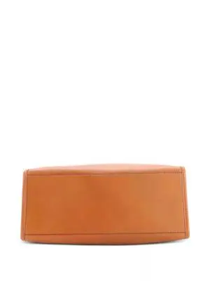 Fendi Sunshine Shopper Leather Medium Tote Bag - Brown