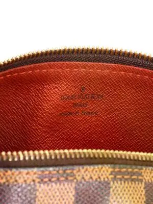 LOUIS VUITTON Papillon Handbag Damier 30 Satchel - Brown