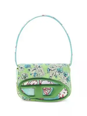 DIESEL® 1dr-iconic Shoulder Bag With Floral Print Green