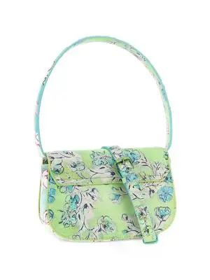 DIESEL® 1dr-iconic Shoulder Bag With Floral Print - Green