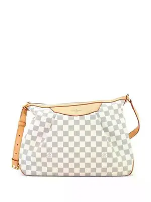 LOUIS VUITTON Siracusa Handbag Damier Mm Shoulder Bag - White