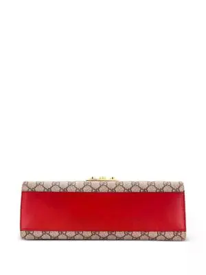 Gucci Padlock Gg Coated Canvas And Leather Medium Shoulder Bag