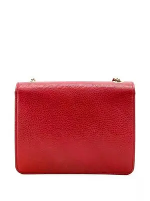 Gucci Interlocking Leather Small Shoulder Bag - Red